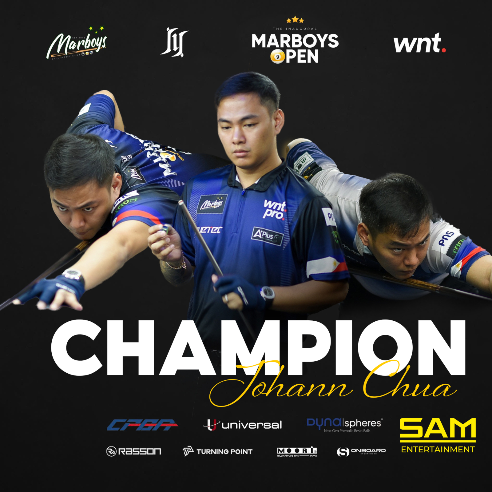 JOHANN CHUA ĐĂNG QUANG MARBOY OPEN 2024, GIỮ CÚP Ở LẠI PHILIPPINES