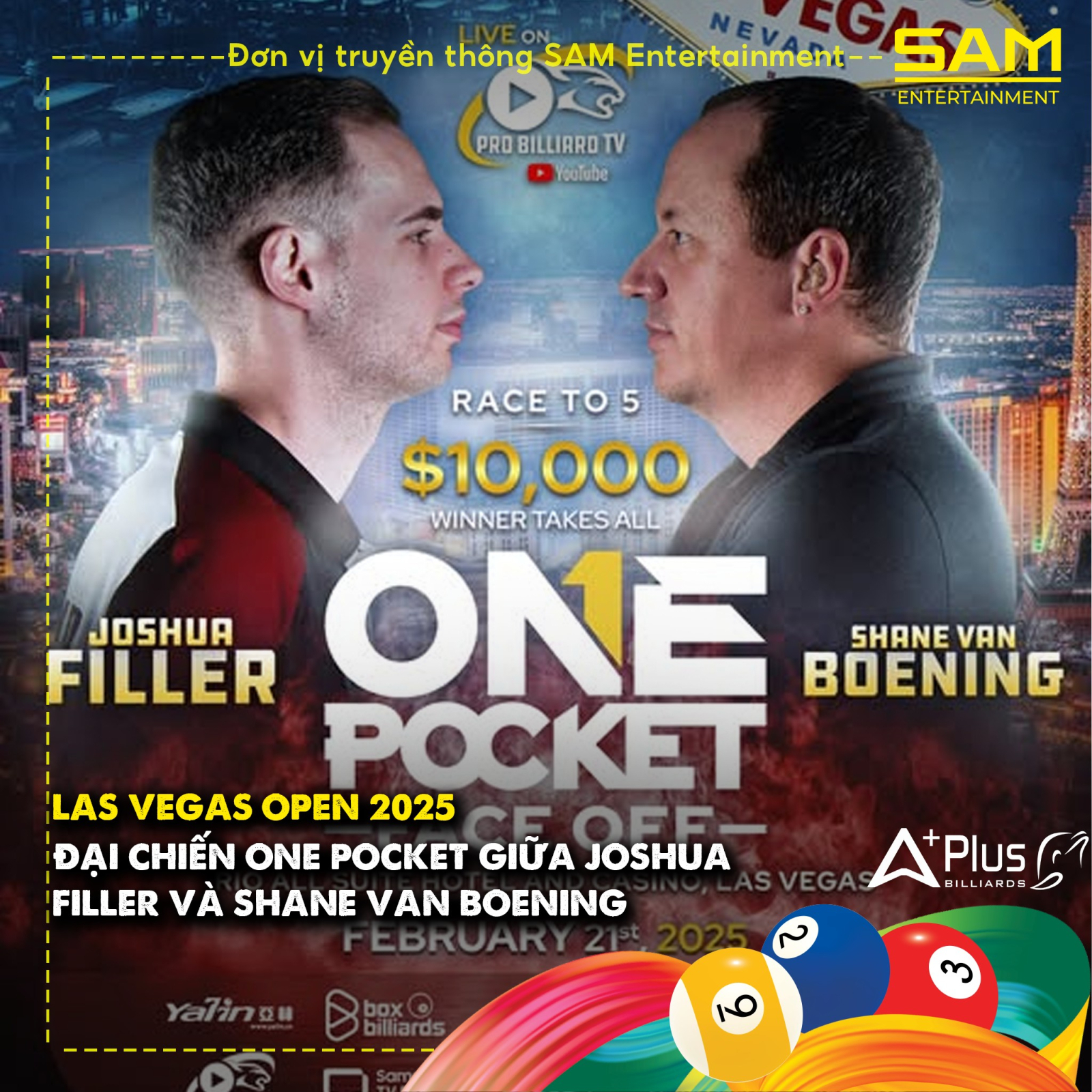 ĐẠI CHIẾN SIÊU KINH ĐIỂN GIỮA JOSHUA FILLER VÀ SHANE VAN BOENING Ở THỂ THỨC ONE POCKET