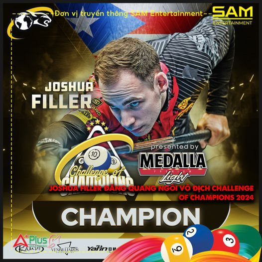Joshua Filler Đăng Quang Challenge of Champions 2024