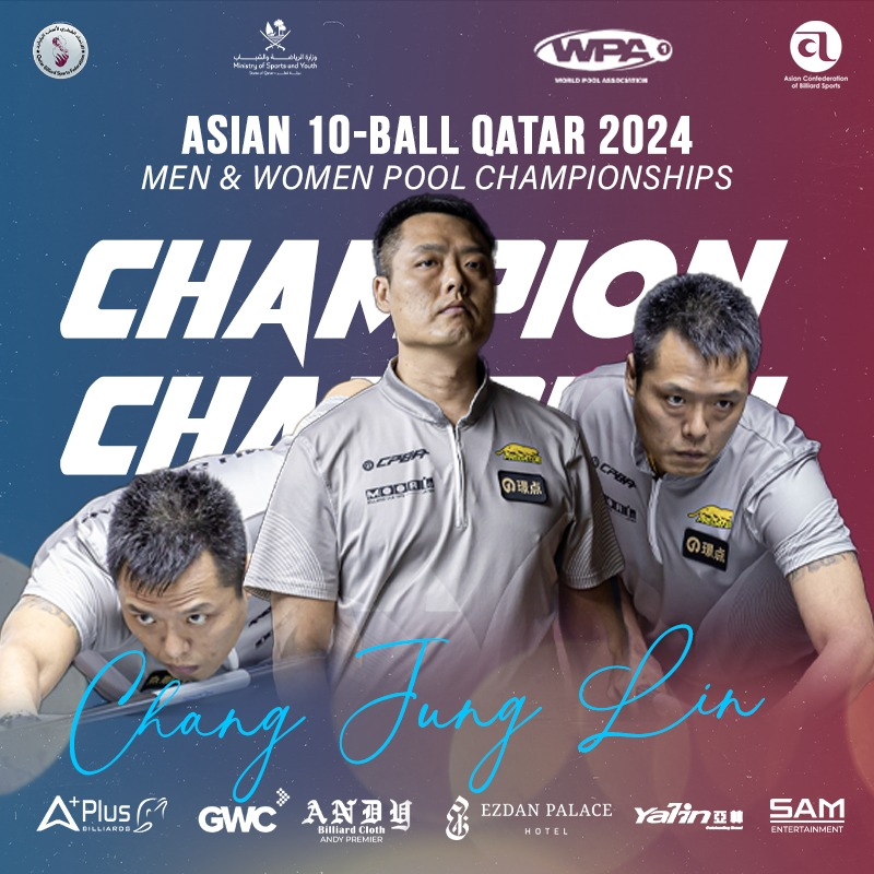 Chang Jung Lin Lên Ngôi Vô Địch Asian 10-Ball Championship 2024 Sau ...